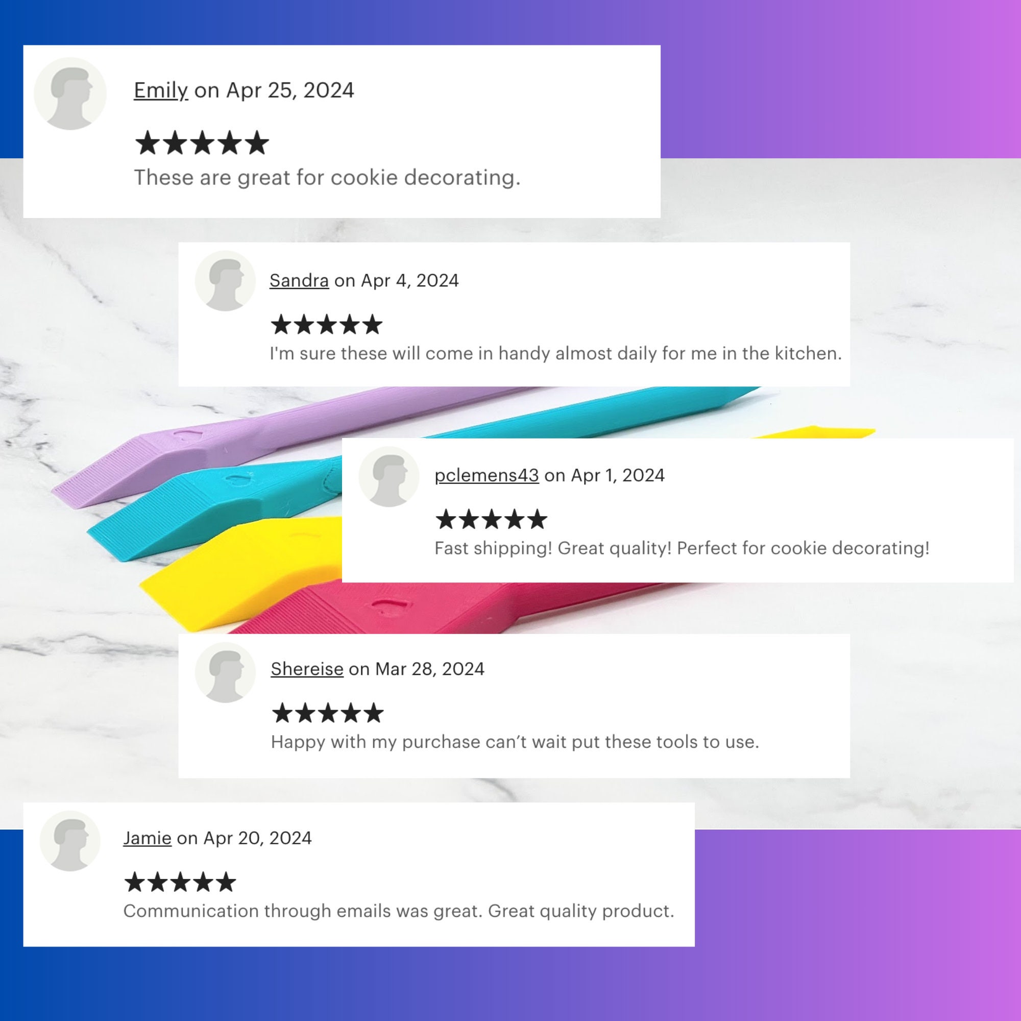 Boo Boo Stick Cookie Scribe and Scraper Cookie Decorating Scribe Booboo ...