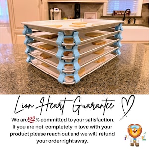 Baking Sheet Dividers Baking Sheet Organizer Baking Gifts Tray Stacker ...