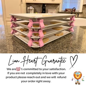 Baking Sheet Organizer 3d Printed Baking Tray Stackers Tray Separator ...