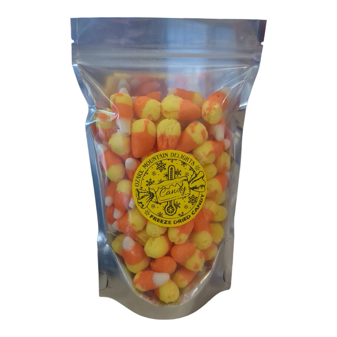 Freeze Dried Candy Corn 5oz Bag Crunchy Halloween Treat Snack - Etsy