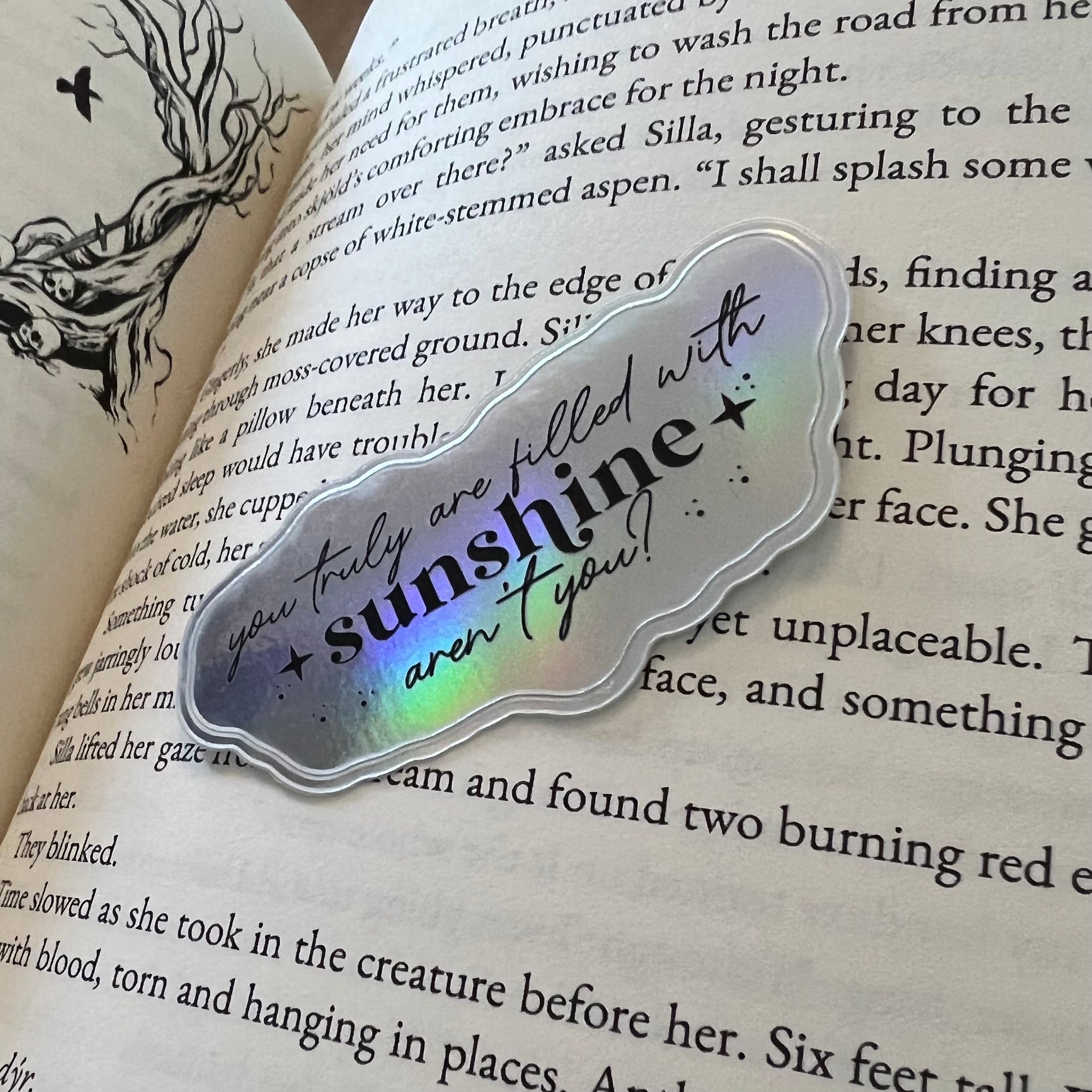 You Truly Are Filled With Sunshine Holographic Sticker the Road of ...
