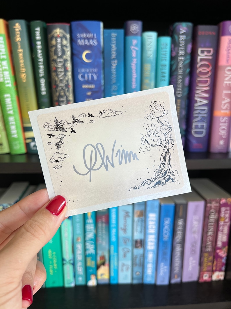 Signed Bookplate - Demi Winters - the Road of Bones - Etsy