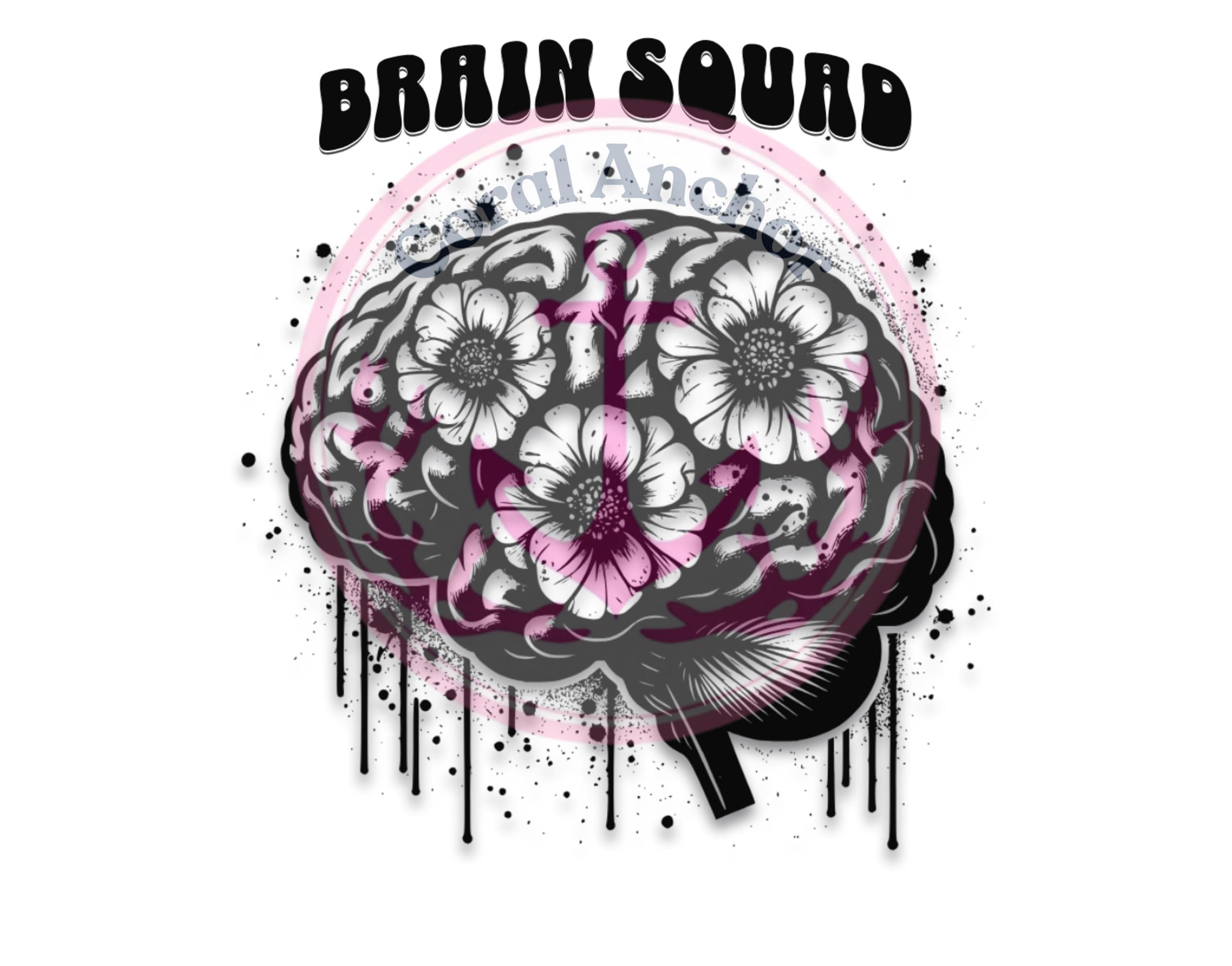 Nursing PNG - Brain Squad - Neurology Download - Nurse Care Week Gift ...