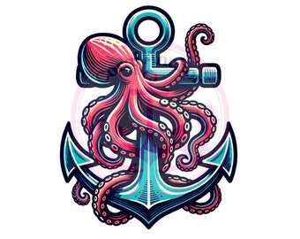 Octopus PNG - Octopus Anchor PNG - Anchor PNG - Octopus Download ...