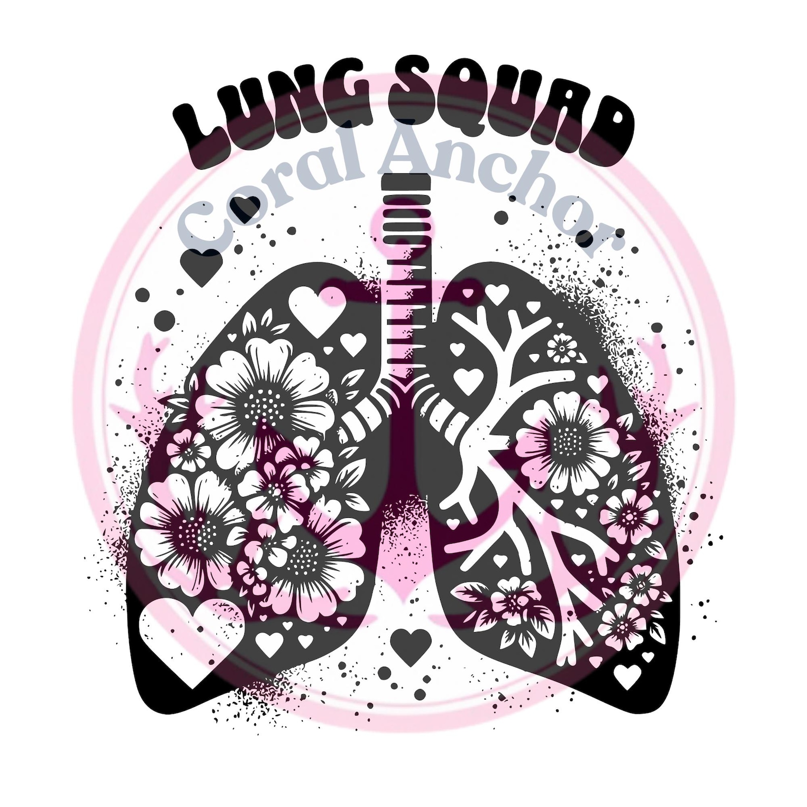 Respiratory Lungs PNG - Lung Squad - Respiratory Therapist Download ...