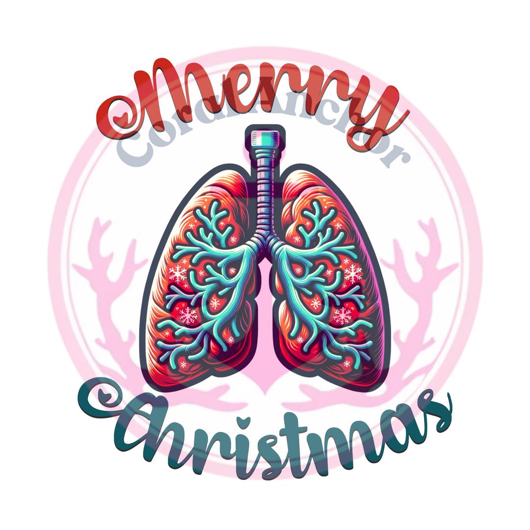 Respiratory Lungs PNG - Christmas Respiratory Therapist Download ...