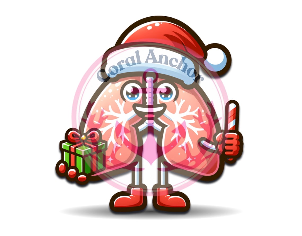 Respiratory Lungs PNG - Christmas Respiratory Therapist Download ...