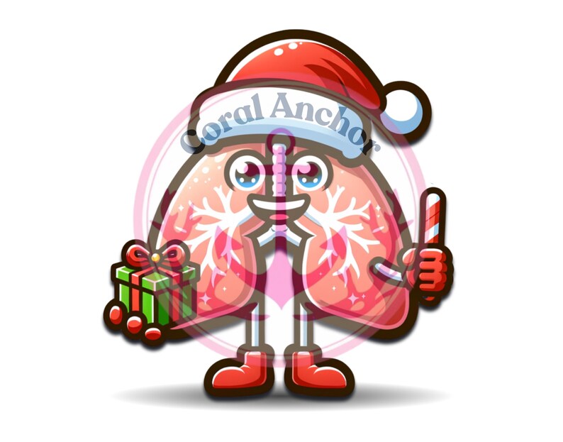 Respiratory Lungs PNG - Christmas Respiratory Therapist Download ...