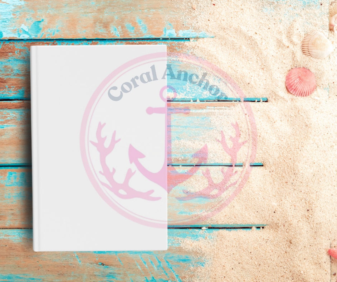 Book Cover Mockup - Beach Themed Book Cover - Etsy