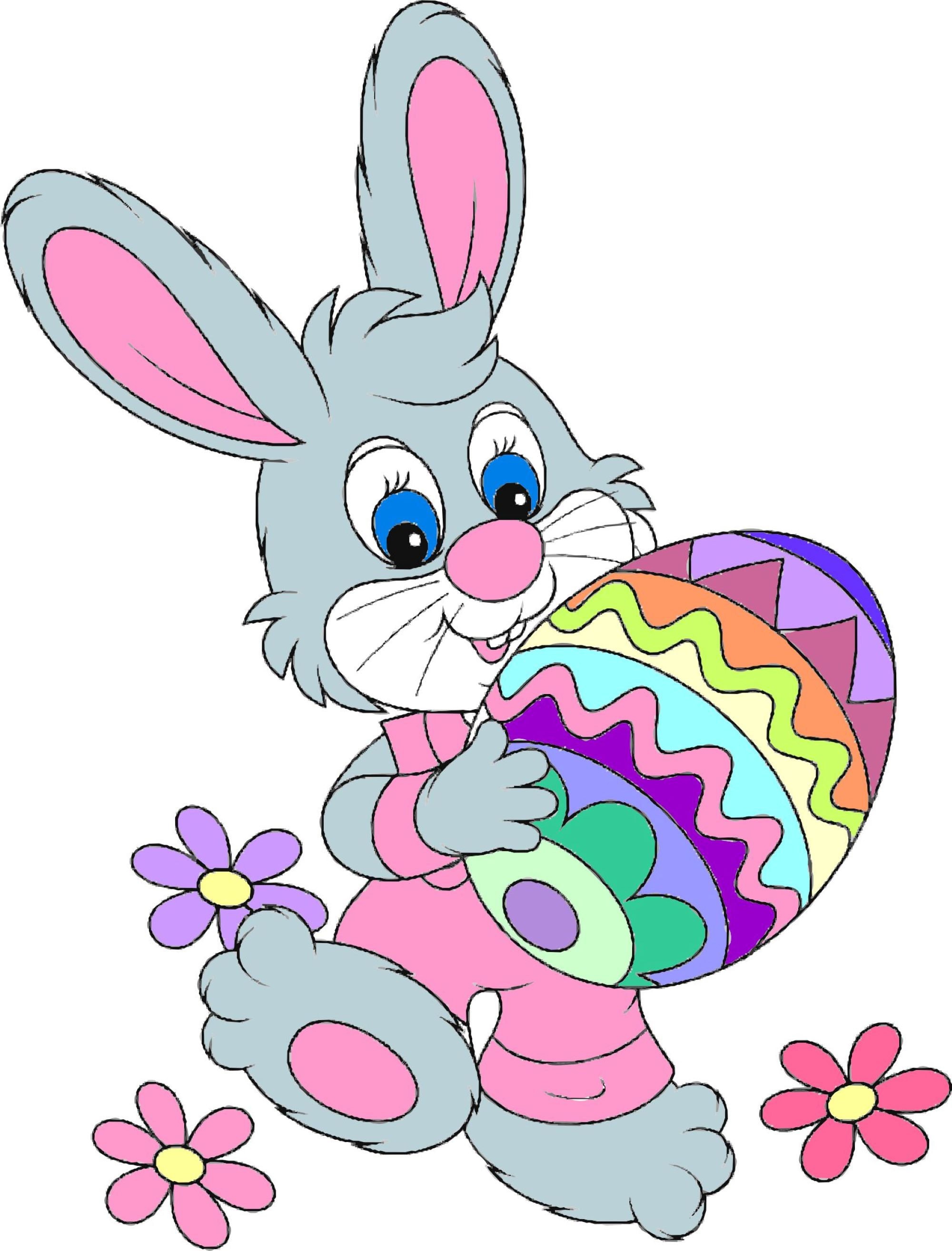 Easter Bunny SVG Bundle Cute Rabbit Easter Eggs Layered Cut File for ...