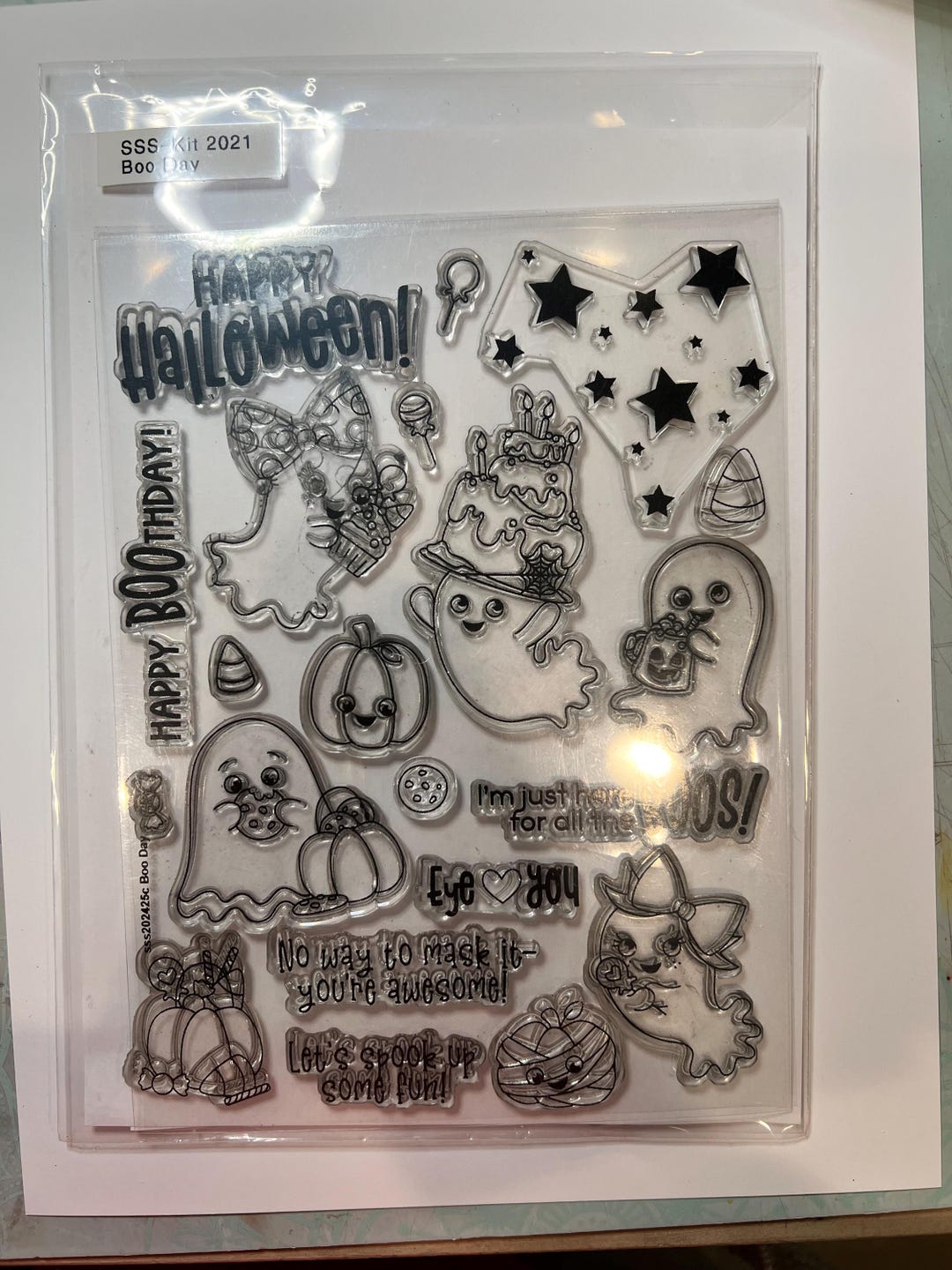 Simon Says- Boo Day 2021 Kit With Dies - Etsy