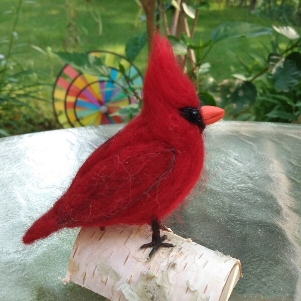 Needle Felted Birds - Etsy