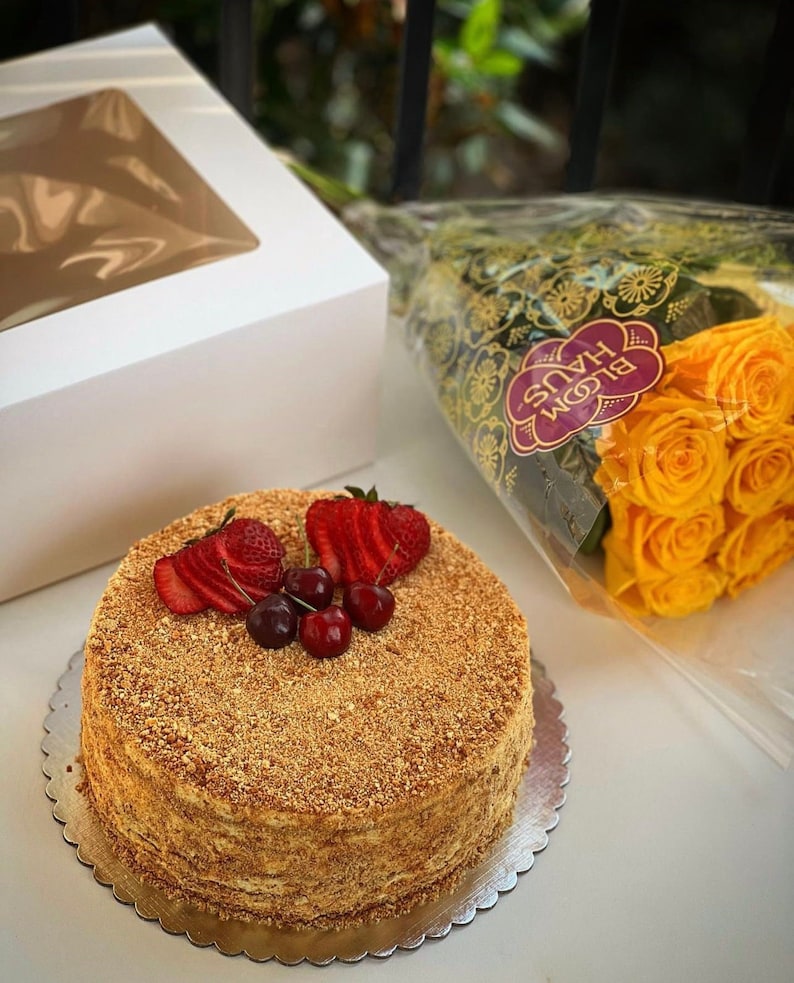 Homemade Medovik Honey Cake – Kosher, Only Raleigh, NC Delivery and ...