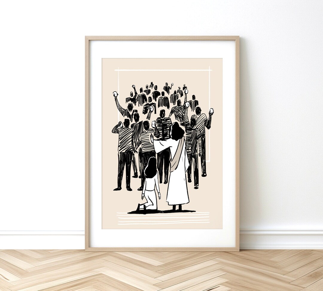 He Without Sin, Digital Download, Bible Parables, Jesus, Cast the First ...