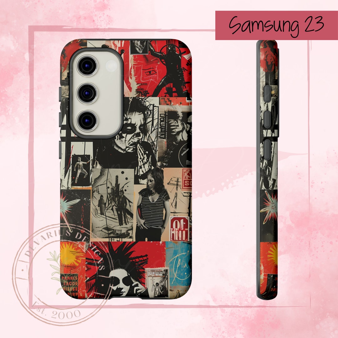 Punk Rock Collage Phone Case Album Cover Art for Samsung iPhone and ...