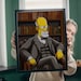 Sigmund Freud Poster Simpsons Freud Therapist Wall Art Counselling ...