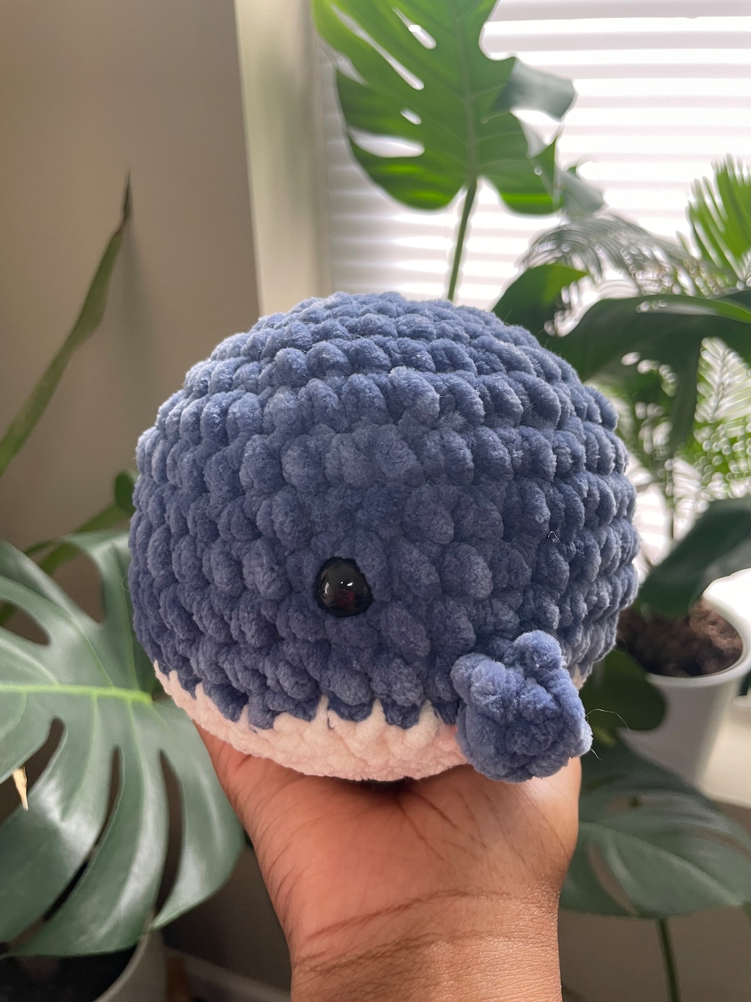 Plush Blue Whale Crochet Stuff Animal Amigurumi - Etsy
