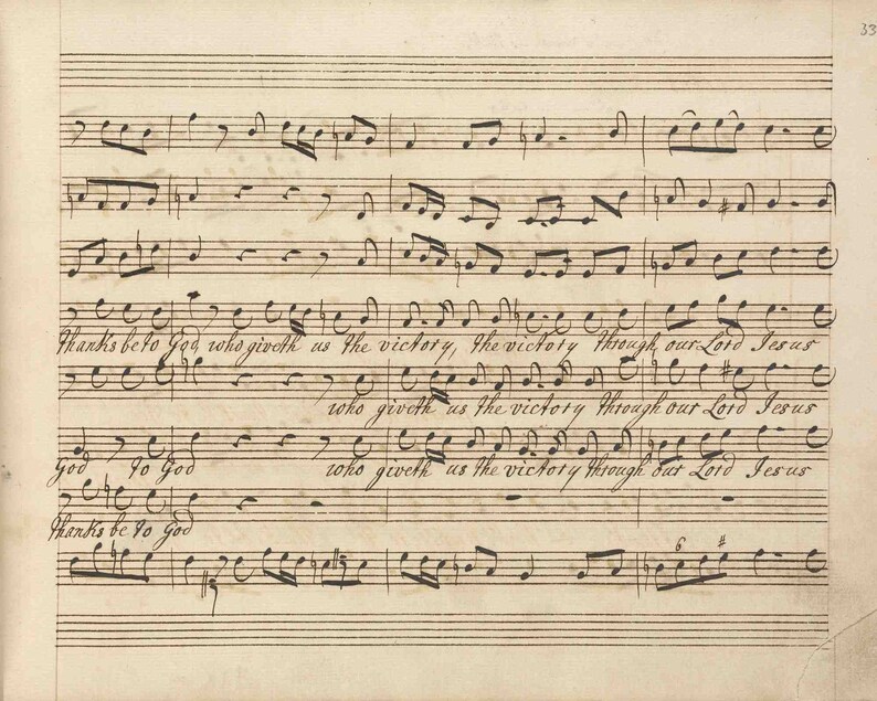 Handel's Messiah 3, Printable Art, Instant Download, Sheet Music ...