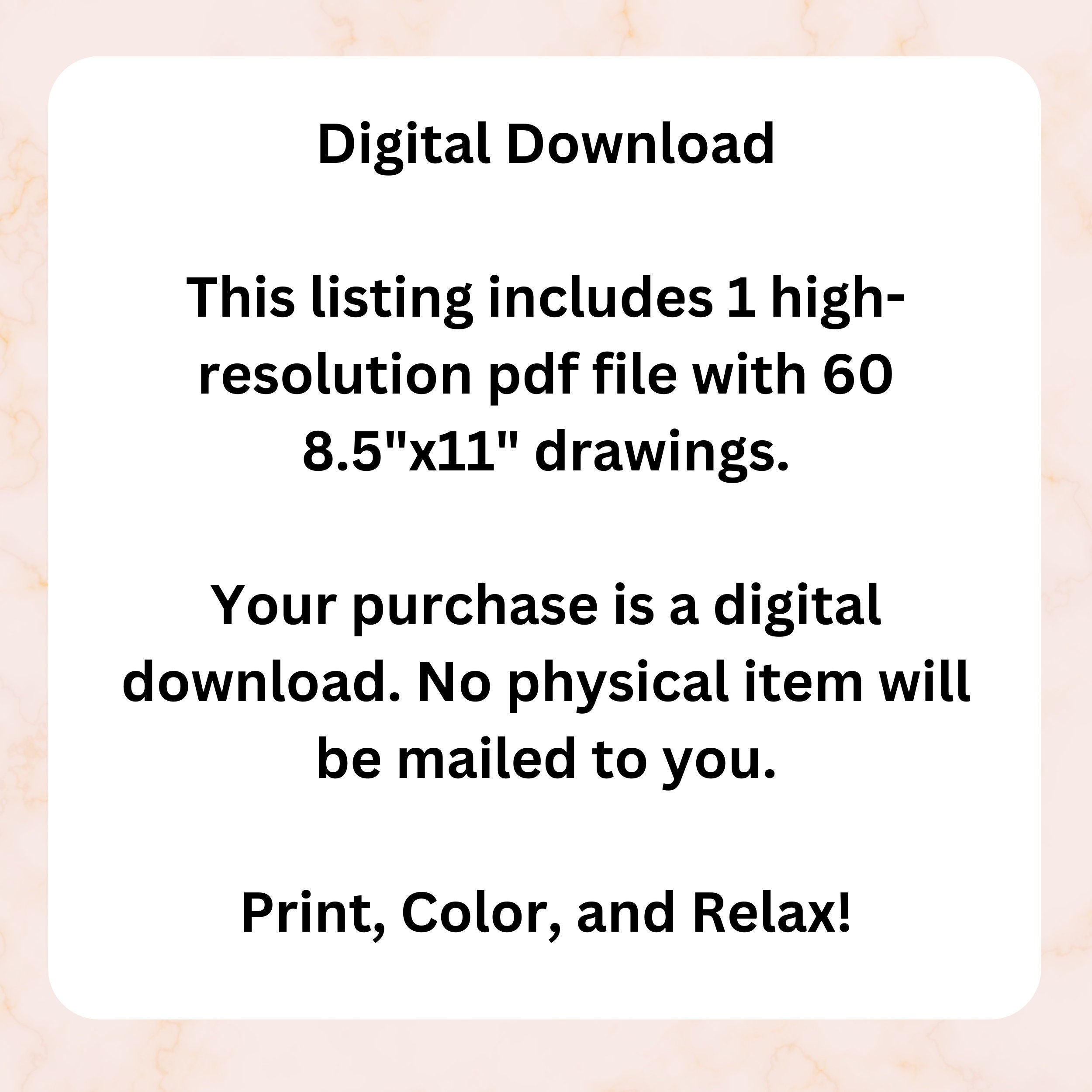 60 Printable Adult Mandala Coloring Pages, Stress Relief and Relaxation ...