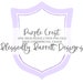 Pink Floral Crest - Etsy