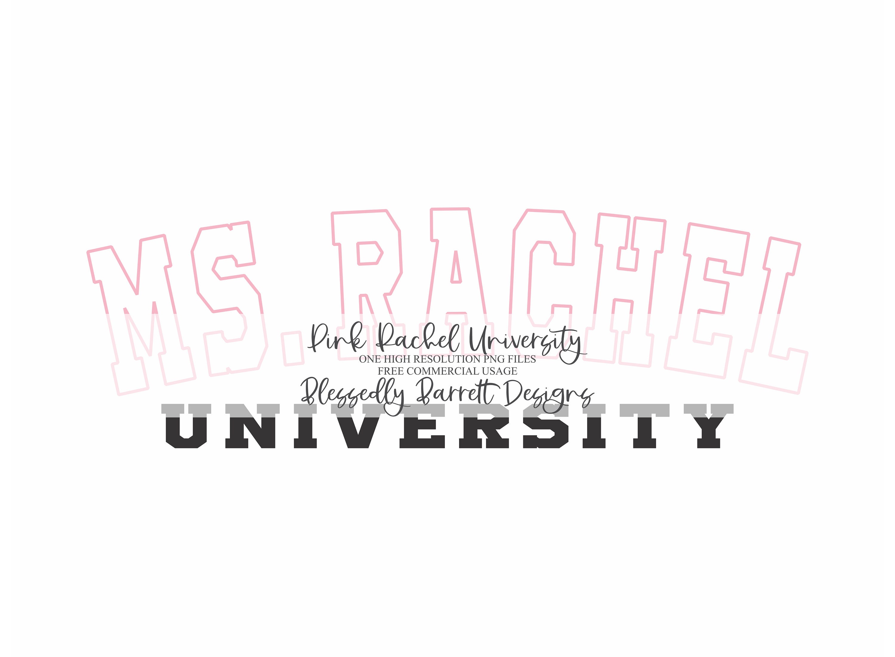 Rachel Shirt Design Clipart | Rachel University | Homeschool Shirt ...