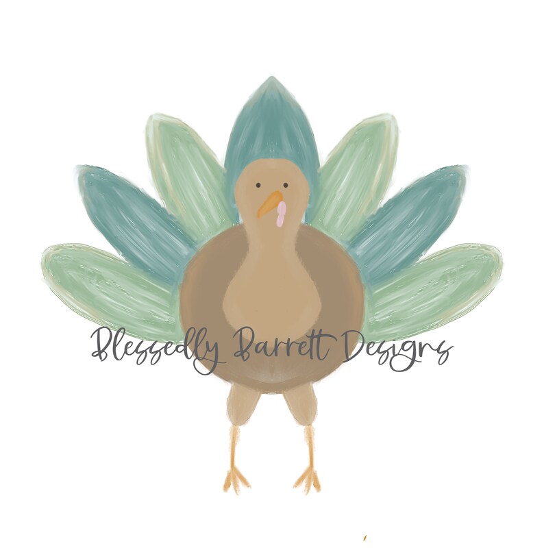 Watercolor Turkey Clipart | Fall Clipart | Thanksgiving | Fall ...