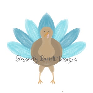 Watercolor Turkey Clipart | Fall Clipart | Thanksgiving | Fall ...
