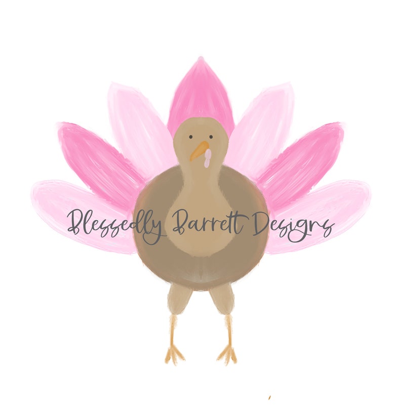 Commercial Use Watercolor Turkey Clipart | Fall Clipart | Thanksgiving ...