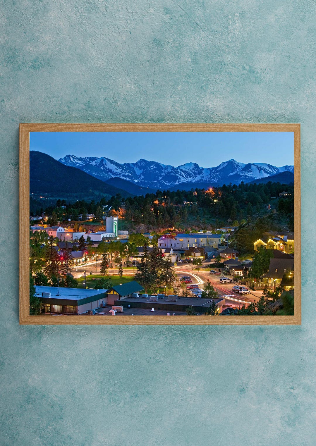 Estes Rocky Mountain Park Canvas Wall Art Design, Poster Print Decor ...