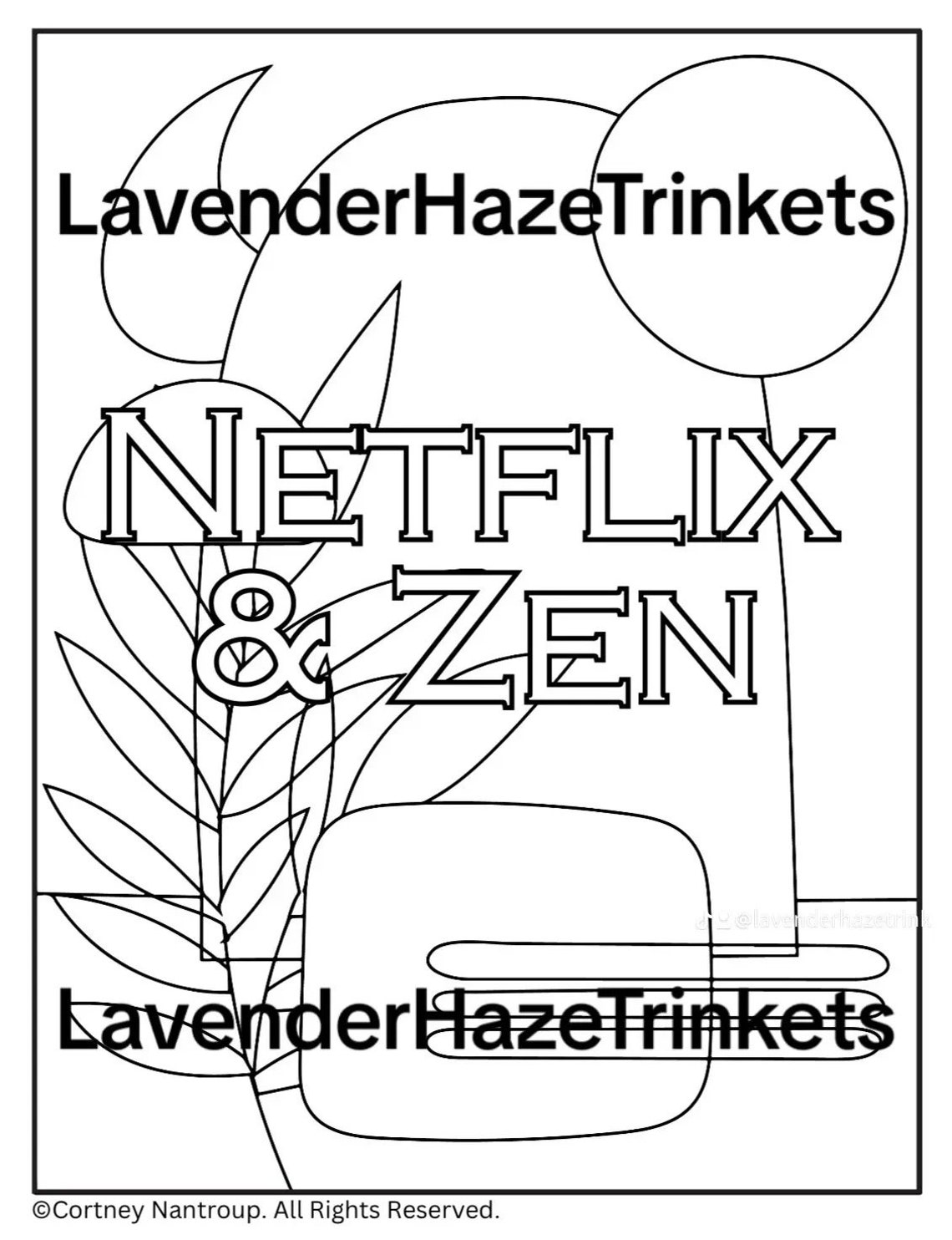 Set of 20 Self Care Coloring Pages: Anxiety Relief Printable Coloring ...