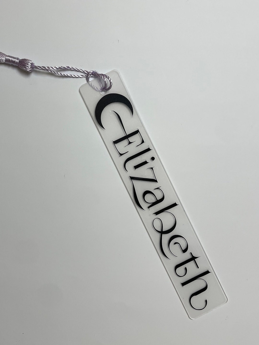 Custom Bookmarks With Name Vinyl Font Choose Colors and Design - Etsy