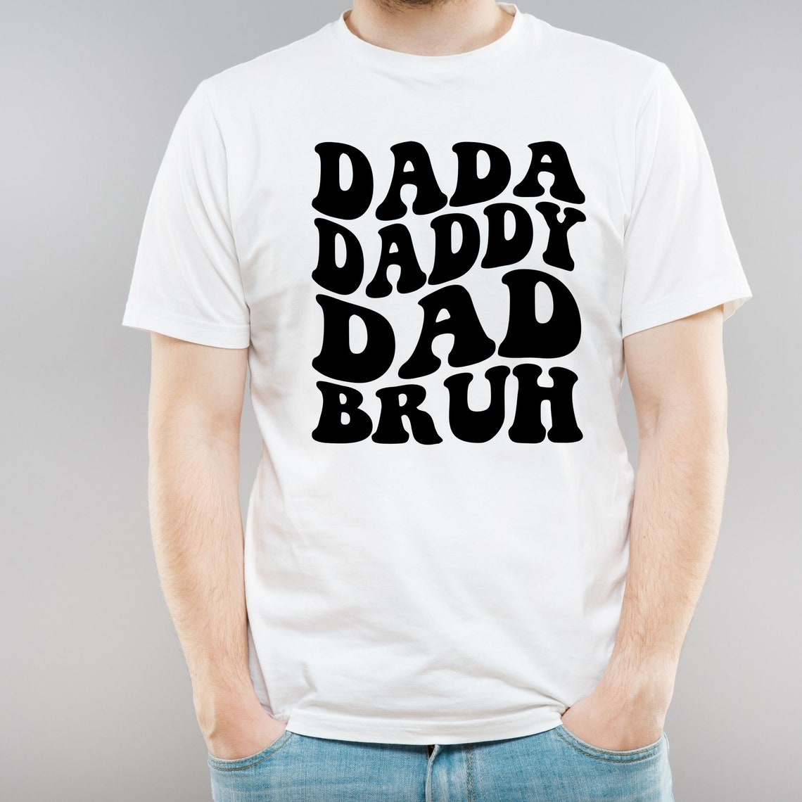 Dada Daddy Dad Bruh, Funny Dad Svg Png, Dada Dad Shirt, Gift for Dad ...