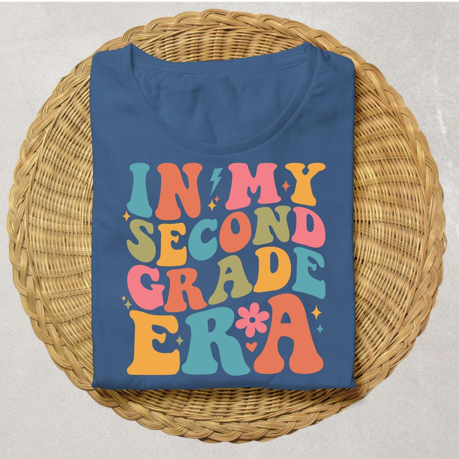 In My Second Grade Era Svg, in My Second Grade Era Png, Second Grade ...