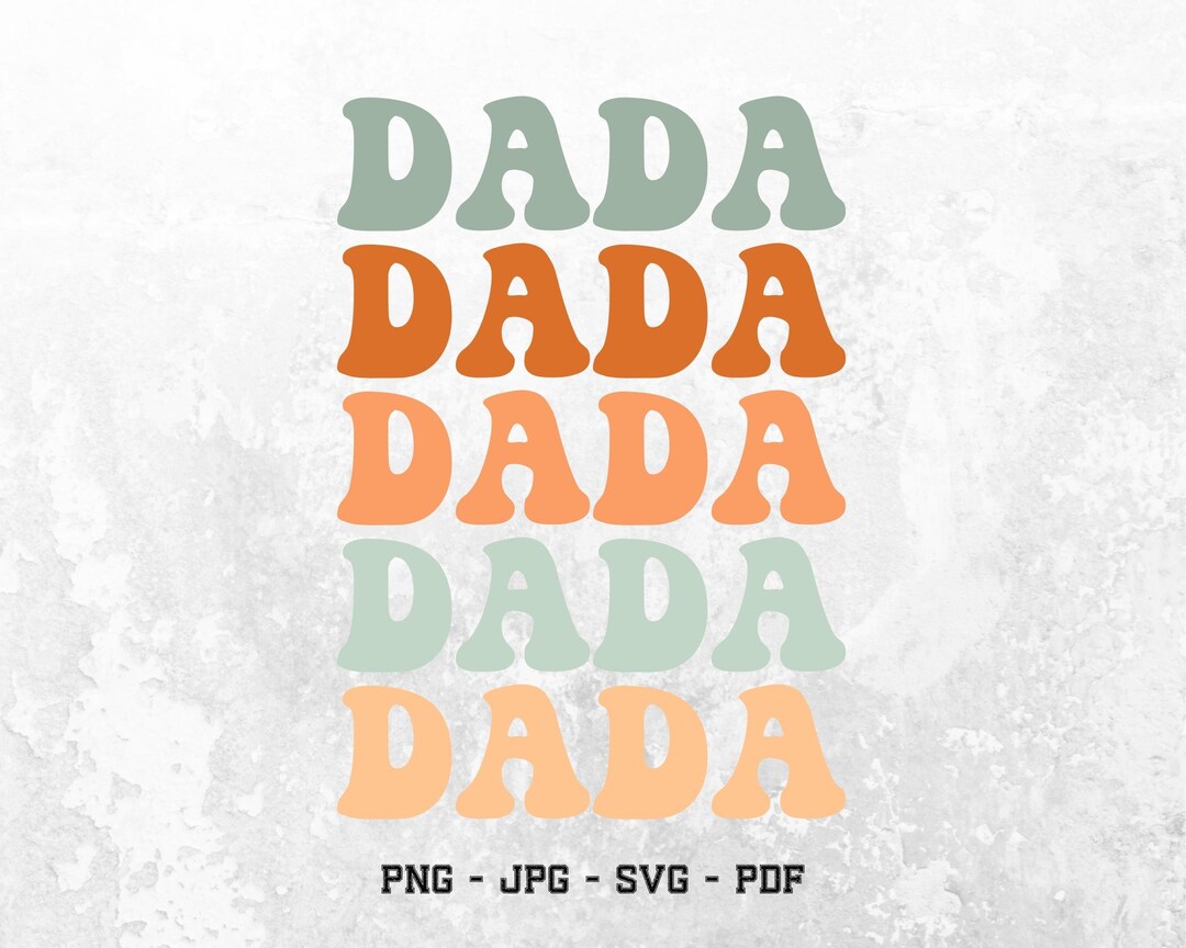 Dada Svg Dada Png Father's Day Svg Dada Cricut - Etsy