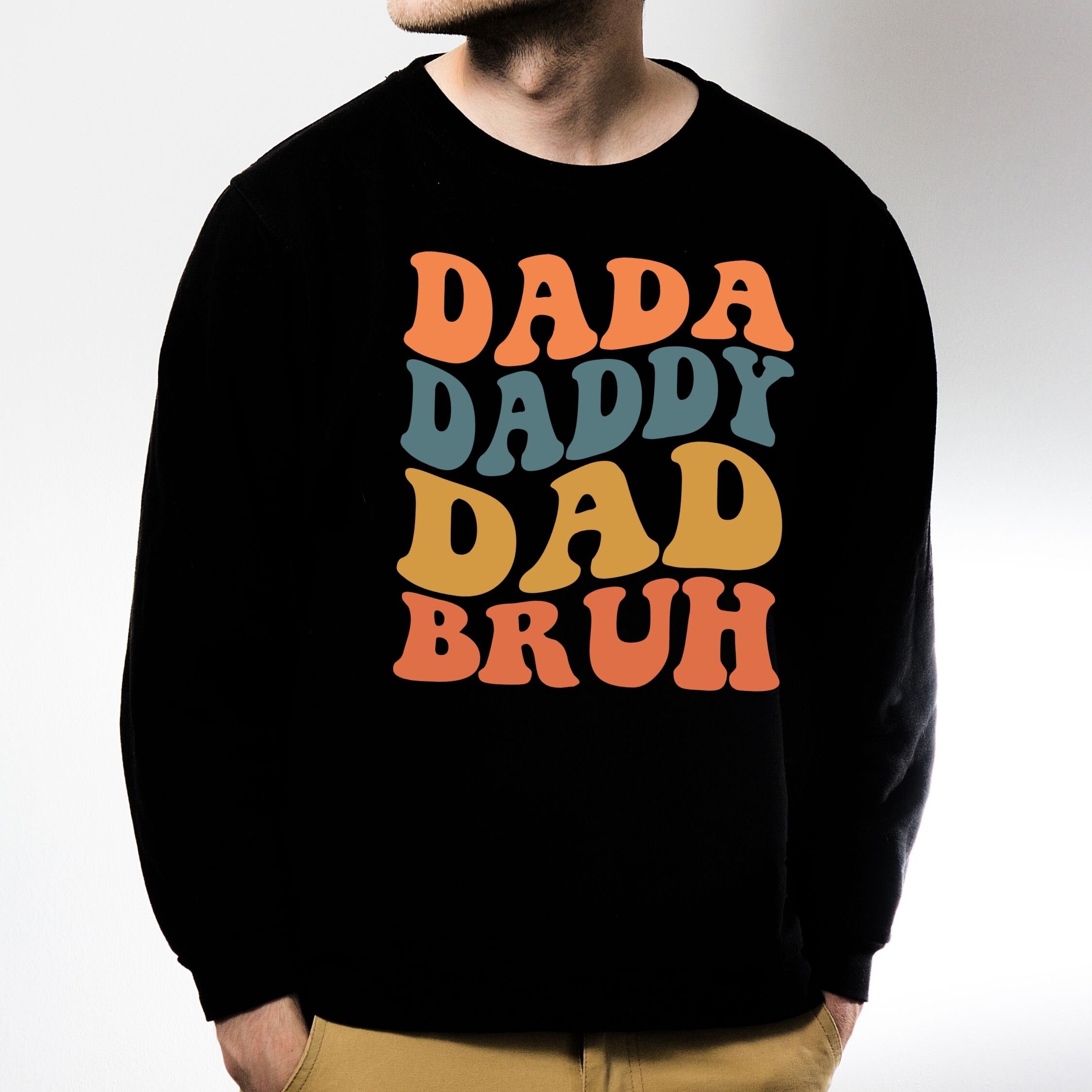 Dada Daddy Dad Bruh, Funny Dad Svg Png, Dada Dad Shirt, Gift for Dad ...