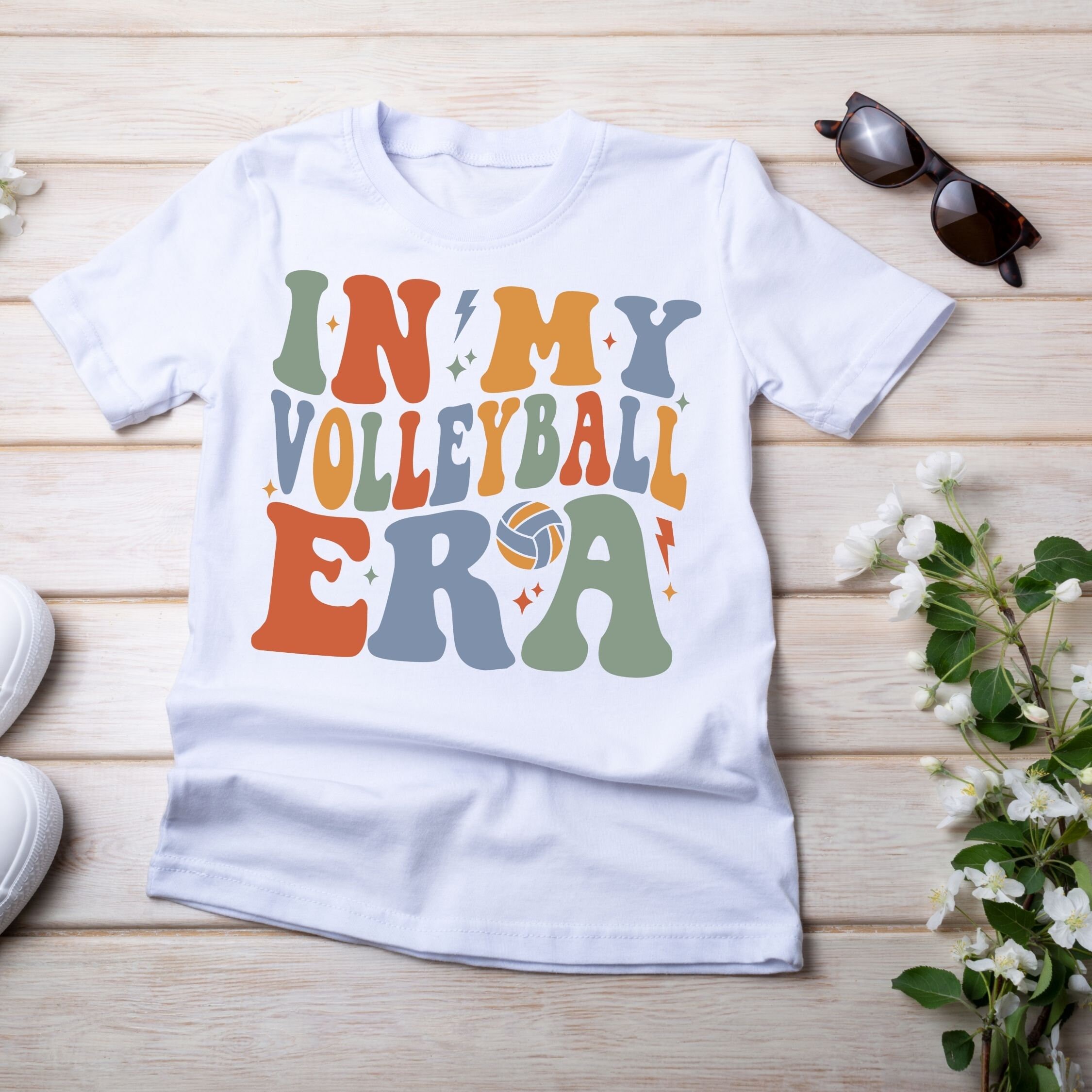 In My Volleyball Era Svg, in My Volleyball Era Png, Volleyball Svg ...
