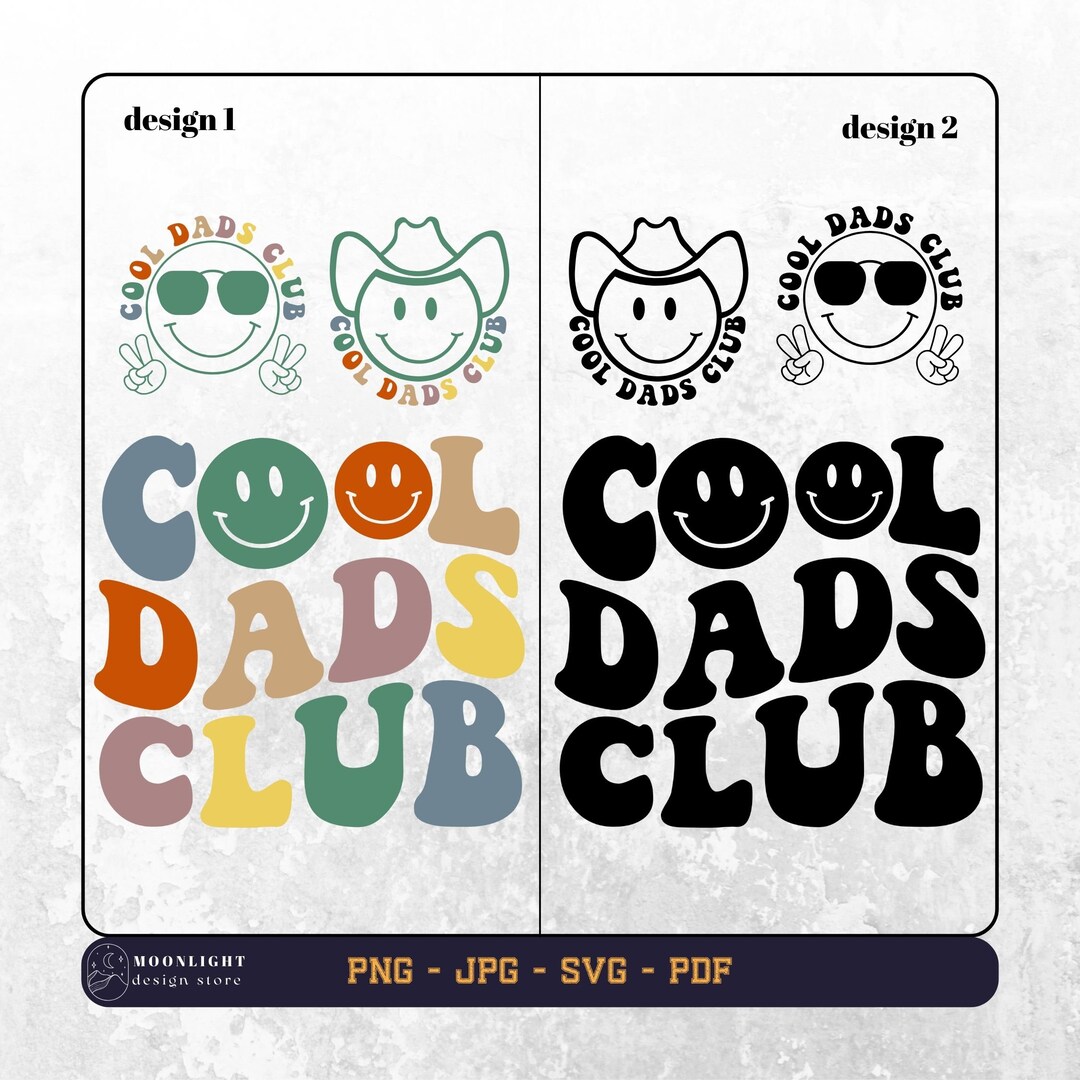 Cool Dads Club Svg Cool Dads Club Png Cool Dads Club Shirt - Etsy