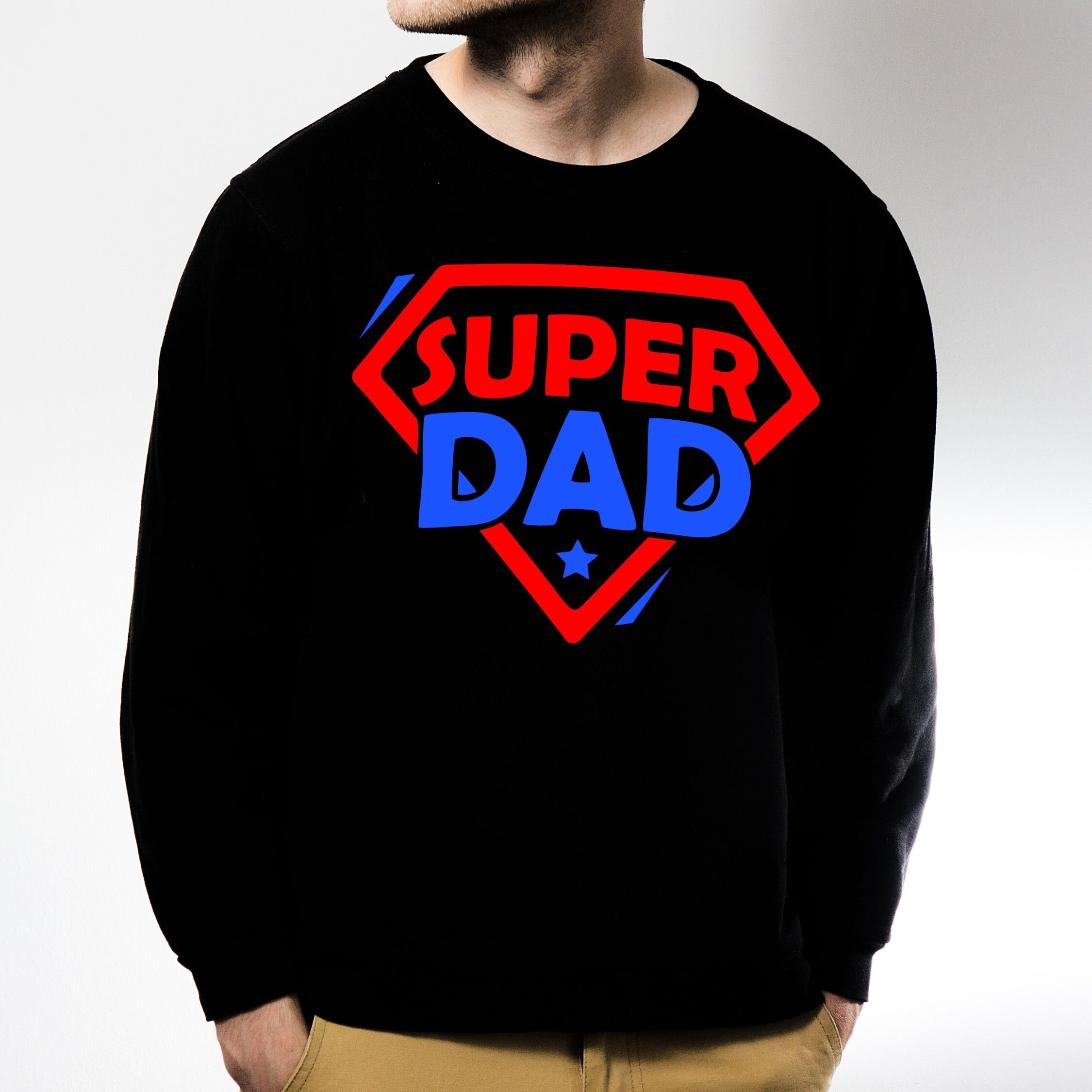 Super Dad Svg, Super Dad Png, Super Dad Split Name Frame Svg, Dada Svg ...