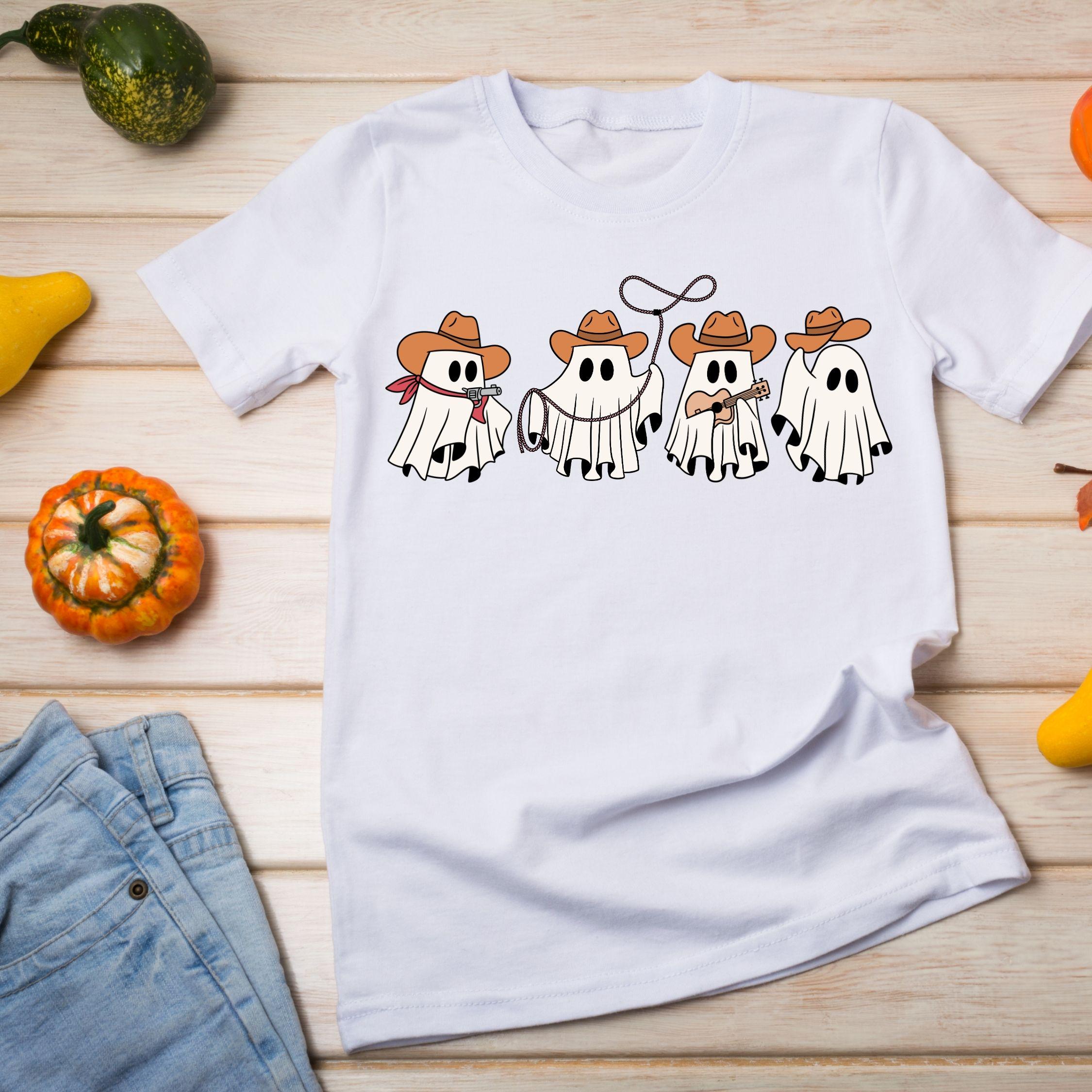 Cowboy Ghosts Png, Cowboy Ghosts Svg, Western Cute Ghost Svg Png ...