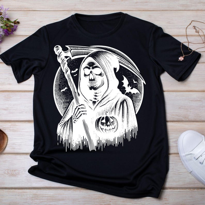 Grim Reaper Skeleton Svg, Grim Reaper Skeleton Png, Halloween Skeleton ...