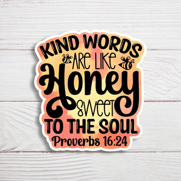 Proverbs 16 24 - Etsy