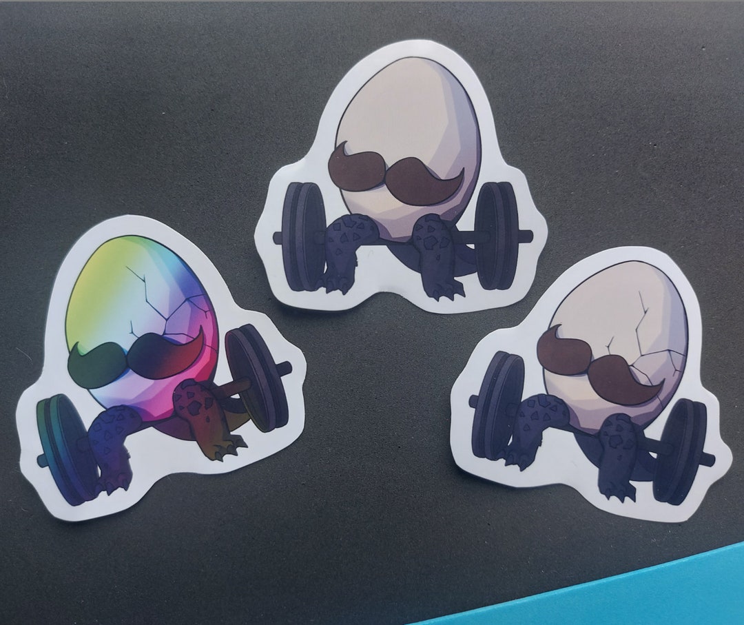 Ramon Sticker QSMP Eggs (semi-glossy Paper Sticker) - Etsy UK