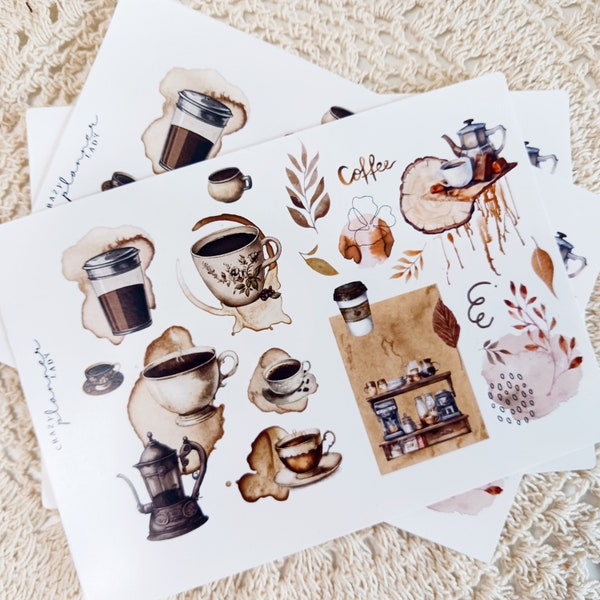 Coffee Scrapbook - Etsy