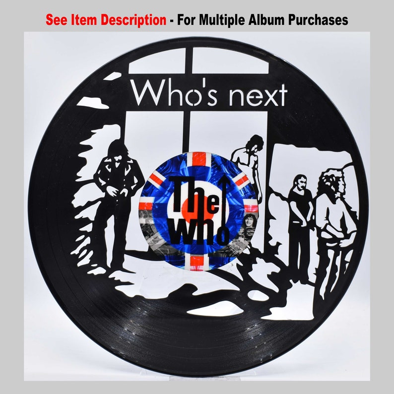 Phil Collins B196 Custom Laser Cut Vinyl Records Coaster Image Etsy