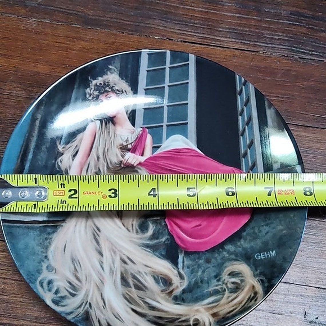 Vintage Rapunzel Decorative Plate by Charles Gehm - Etsy