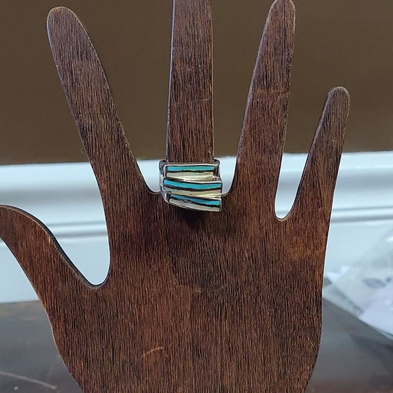 Silver unique Vintage Ring - Gem