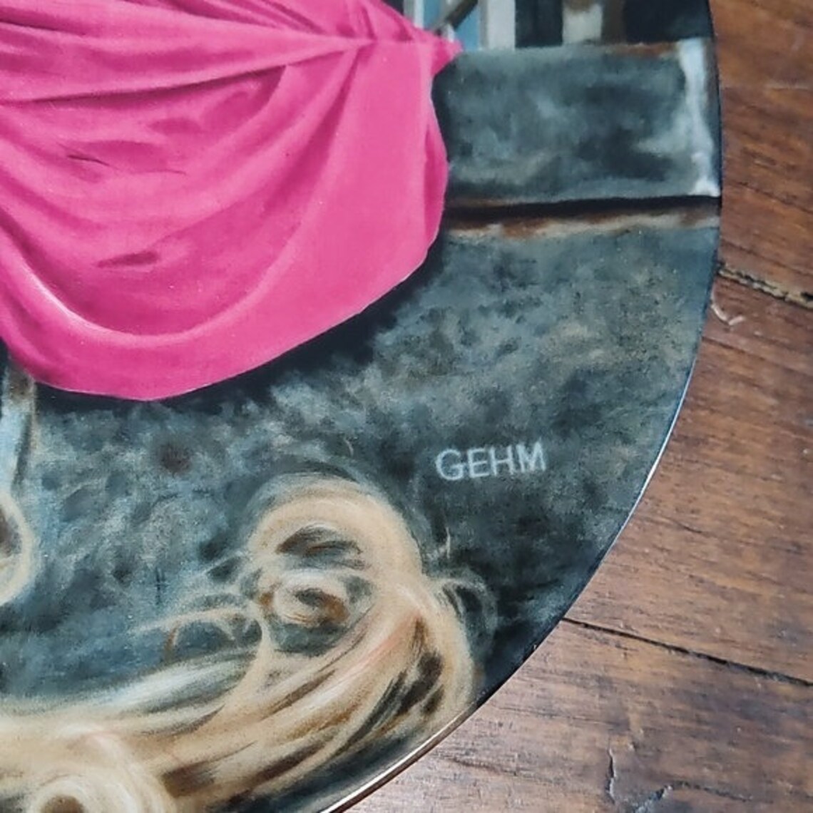 Vintage Rapunzel Decorative Plate by Charles Gehm - Etsy