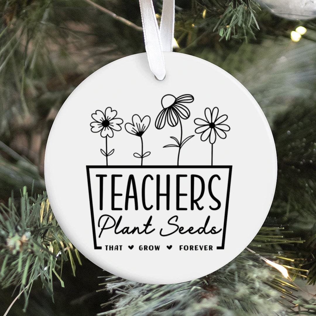 Teachers Plant Seeds, Thank You for Helping Me Grow, Teacher ...