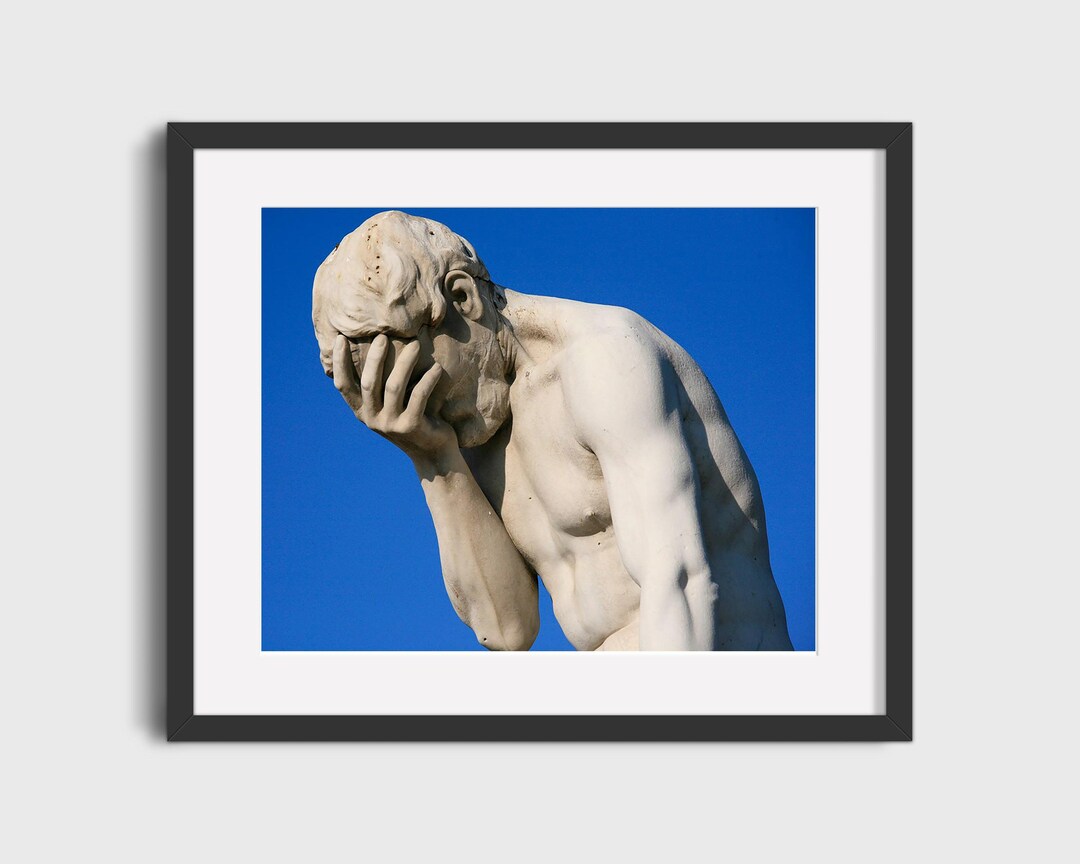 Humor Poster - Facepalm - Eternal Disappointment - Etsy
