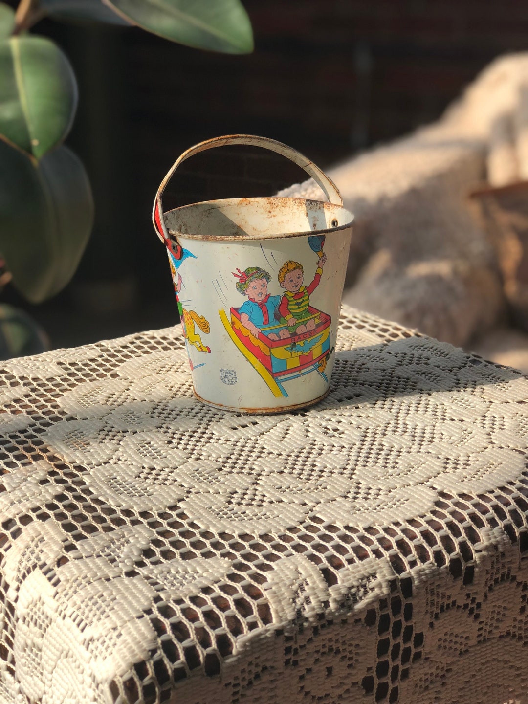 Vintage Chein Sand Bucket Toy. - Etsy